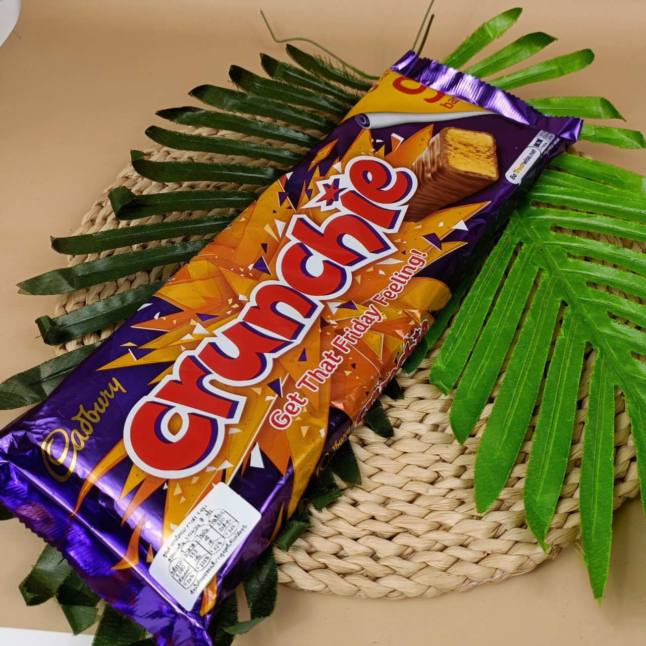Crunchie Bar x 9 Cadbury 234 g เดลี่ มิลค์ วิท ครันขี่.บิตส์ ช็อกโกแลต ...