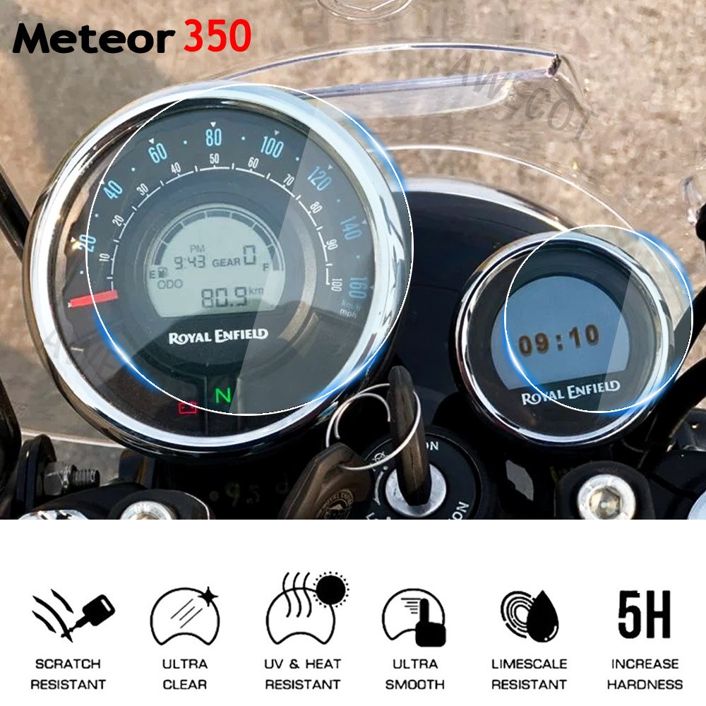 สำหรับ Royal Enfield Meteor 350 Meteor350 2021-รถจักรยานยนต์ Scratch ...