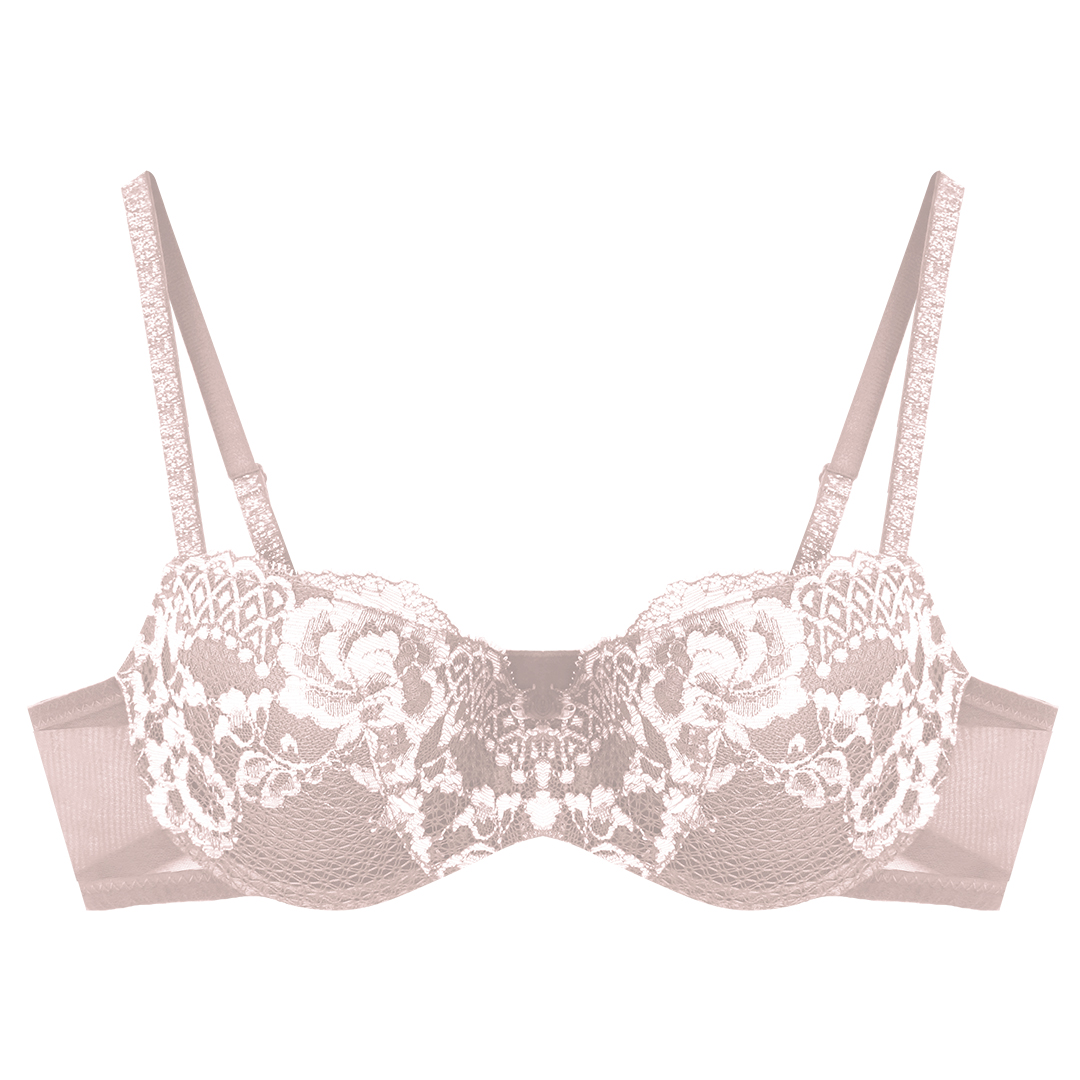 Annebra บราเสริมทรง ตะขอหลัง ทรง1/2เต้า มีโครง เสริมฟองน้ำ Extra Lift ...