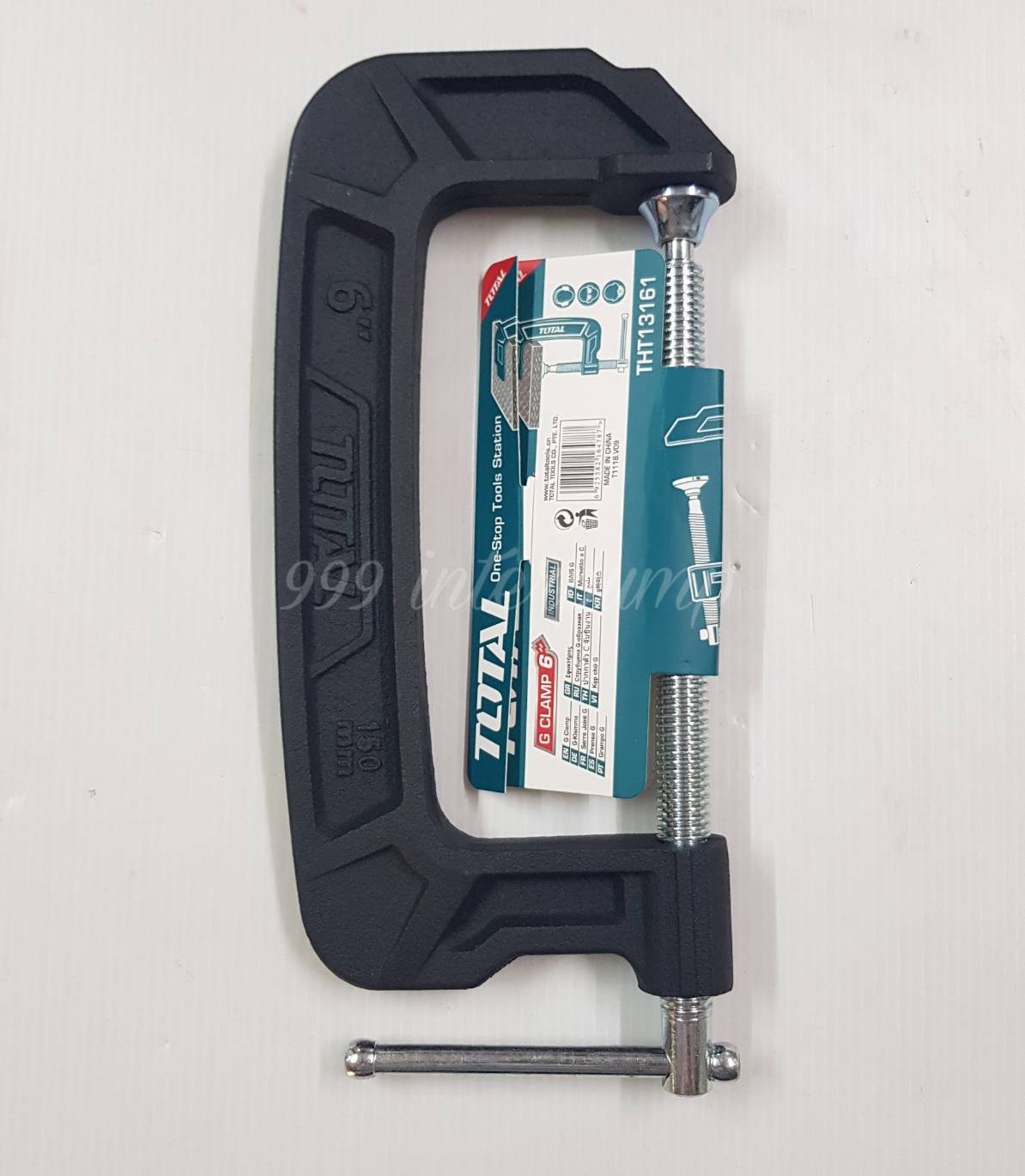 TOTAL ปากกาจับเหล็กตัวซี 6 นิ้ว ซีแคมป์ C-CLAMP - 999interpump - ThaiPick