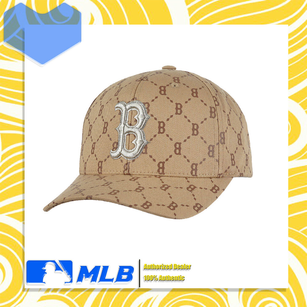MLB ใหม่ NY Monogram Unisex baseball cap แท้ หมวกย้อนยุค หมวก หมวก ...