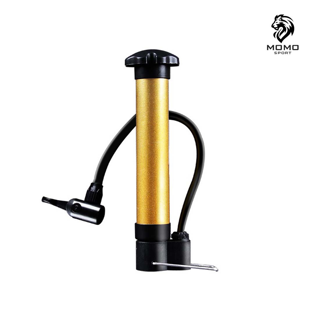 Inflator with multi-function needle suitable for portable bicycle ball ...