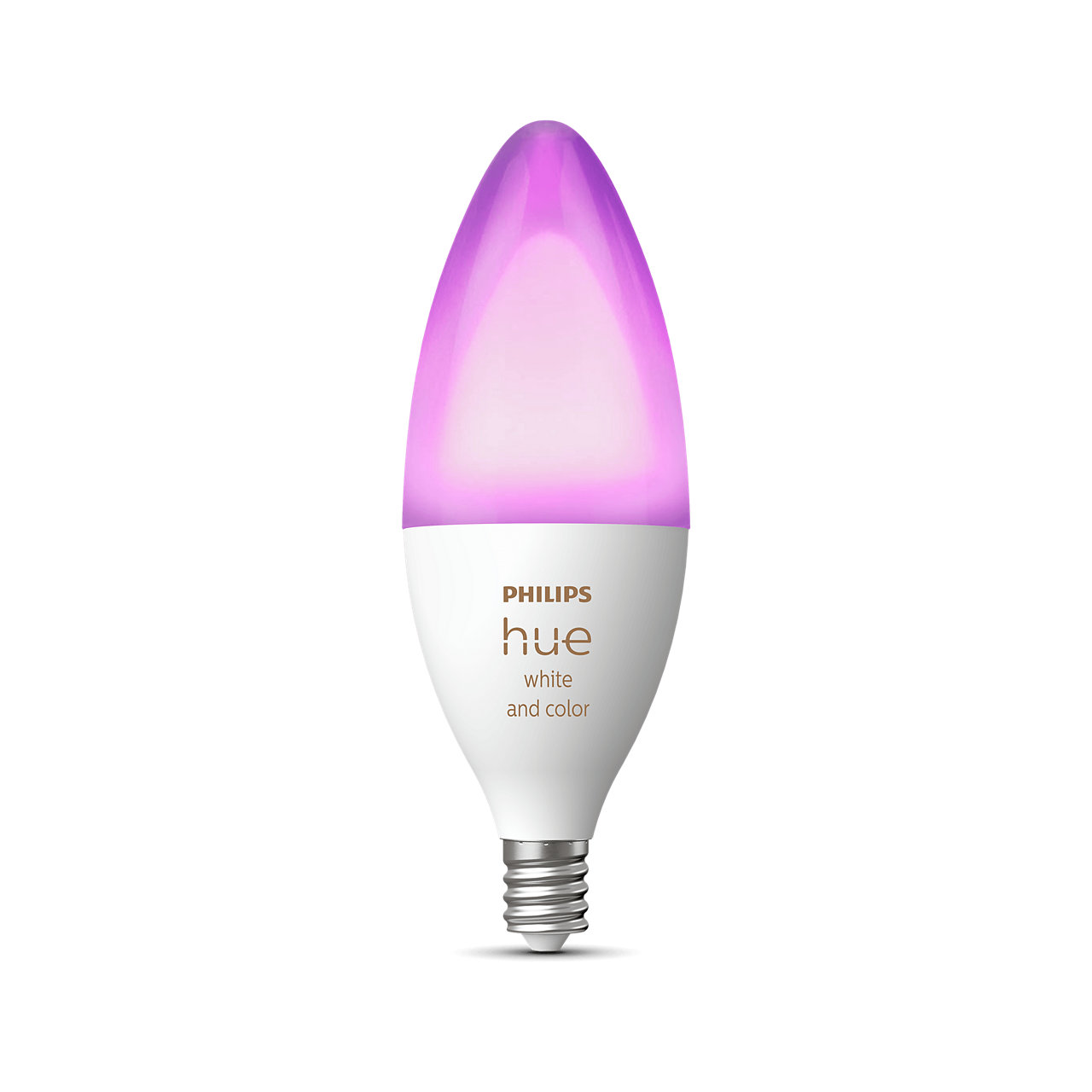 Philips Hue White and Color ambiance Single bulb E12 ( Bluetooth app ...