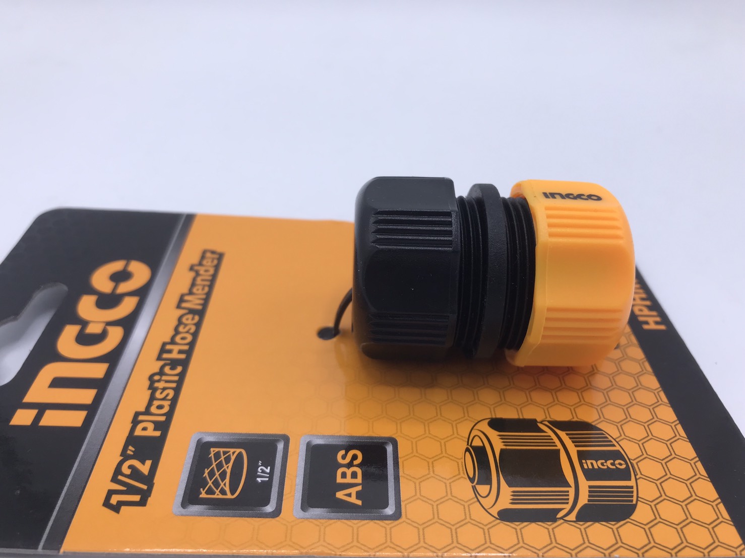 INGCO ข้อต่อสายยางน้ำ 1/2 นิ้ว รุ่น HPHM0201 (Plastic Hose Mender ...