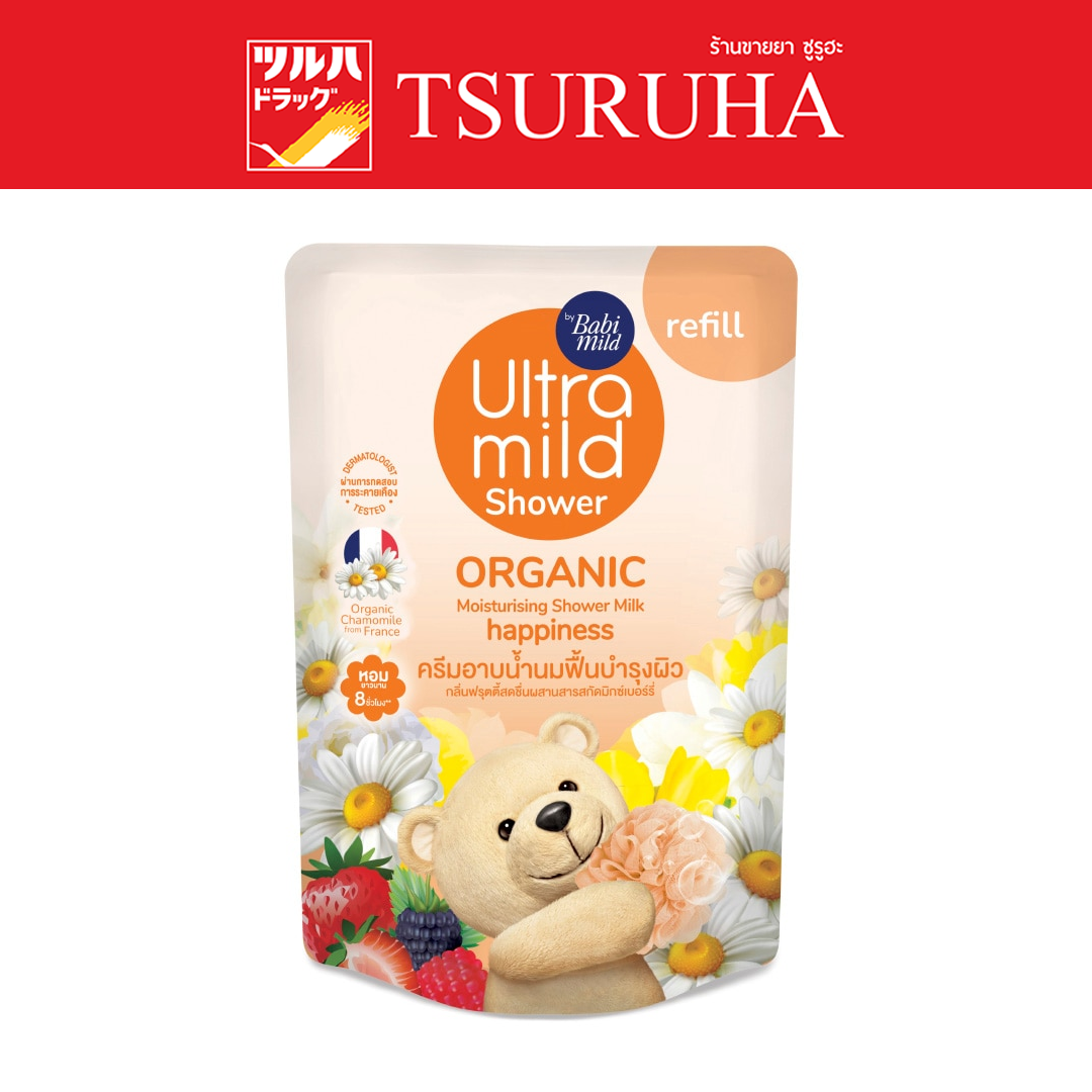 Ultra Mild Happiness Bath Refill 380ml. / อัลตร้ามายด์ ออร์แกนิค มอยส์ ...
