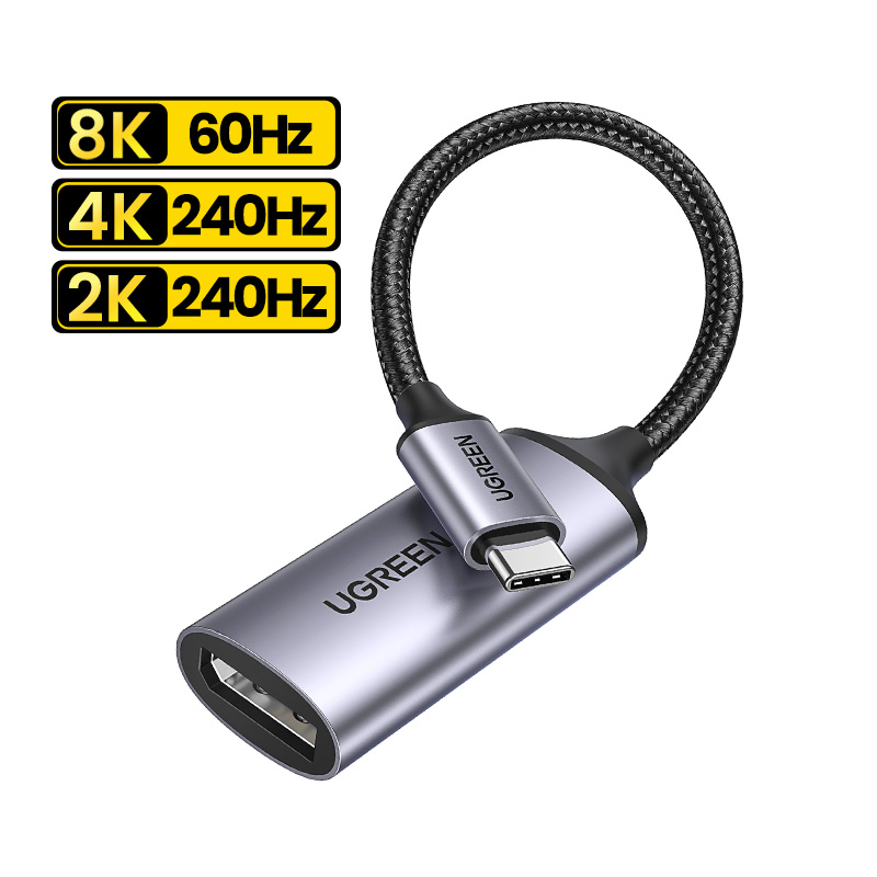 UGREEN 8K 60Hz USB C to DP 1.4 Cable Adapter Model:15575 | Lazada.co.th