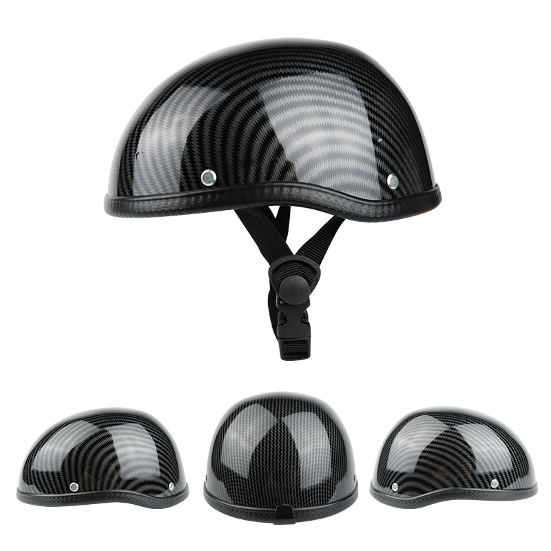 Adult Motorcycle Half Face Vintage Helmet Hat Cap Motorcross Moto ...