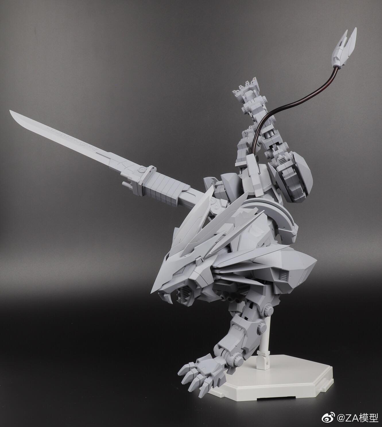 ZOIDS 1/72 Murasame Liger with Special green armor [ZA Model ...