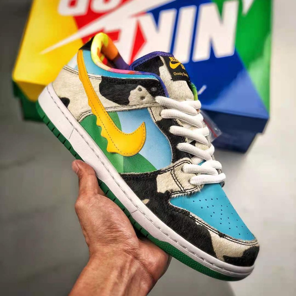 【NK* In Stock】NK* SB Dunk Low*Ben&Jerry‘S Chunky Dunky Ice Cream Hip ...
