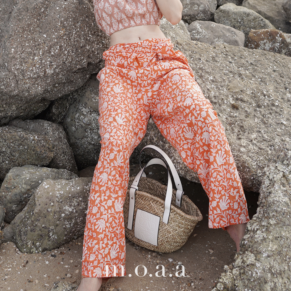 Mandarin Wrap Pants | Moaa Collection - moaa.collection - ThaiPick