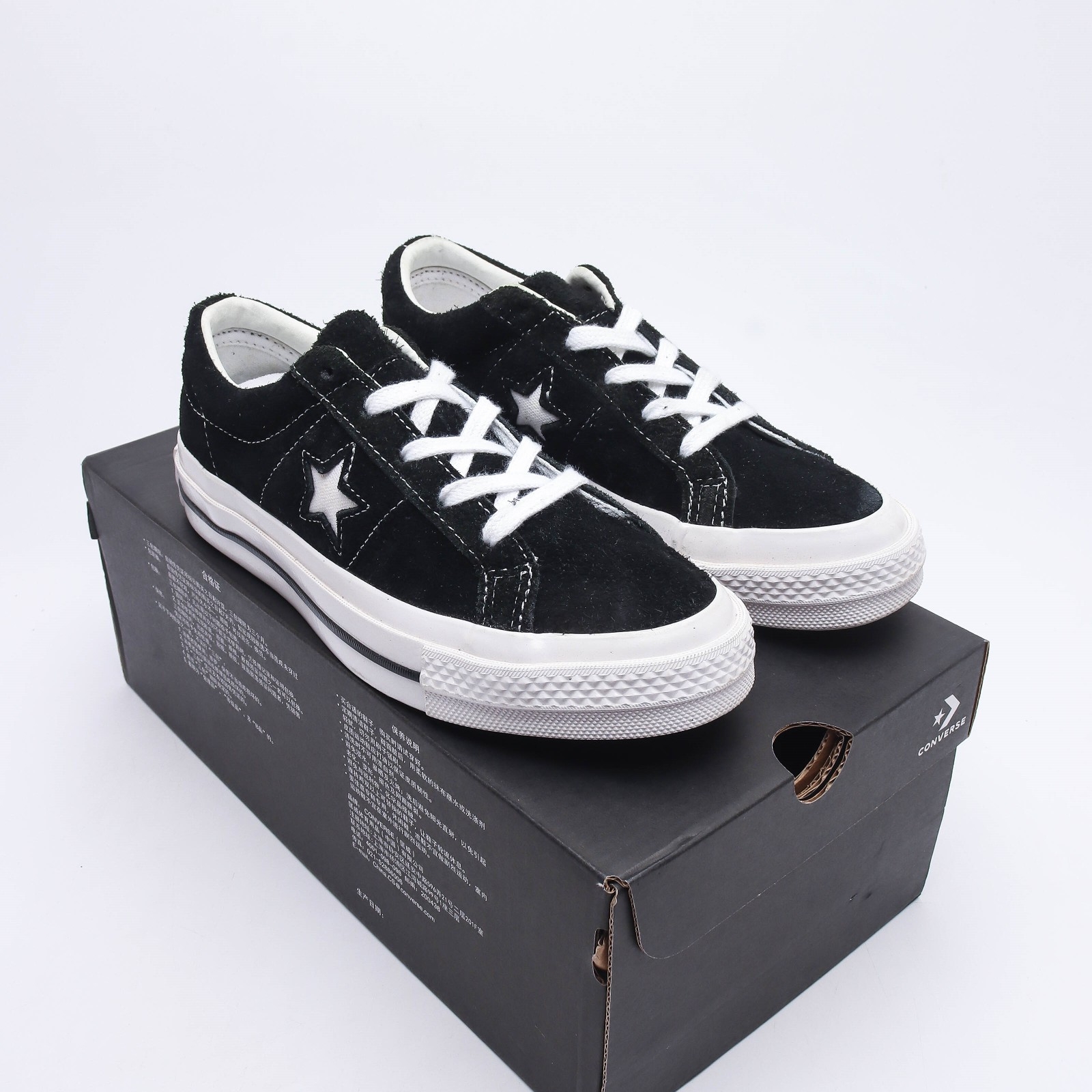 AUTHORIZED STORE STUSSY X CONVERSE ONE STAR CANVAS SHOES 158369C ...