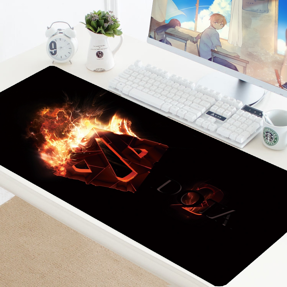DOTA 2 Gaming Mousepad DOTA LOGO XL Large Mouse Pad Locking Edge Rubber ...