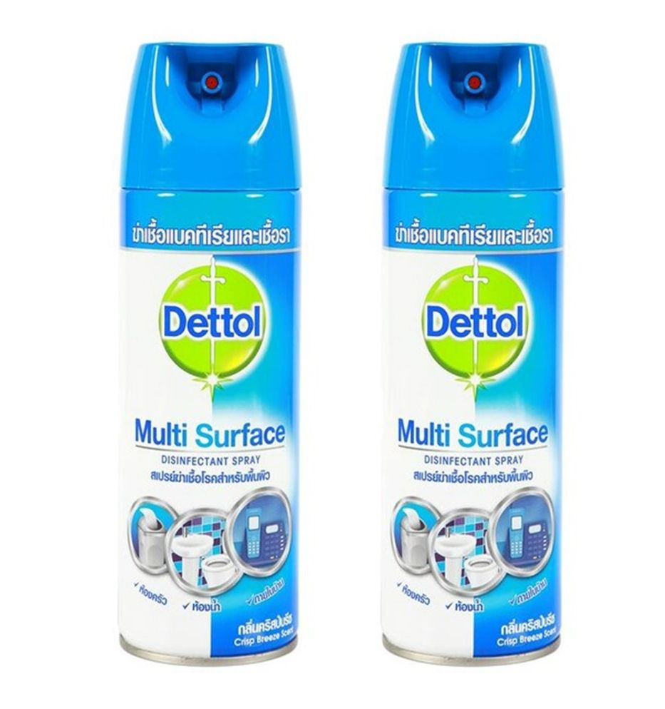 Dettol Multi Surface Disinfectant Spray Crisp Breez เดทตอล อิสอินเฟคแท ...