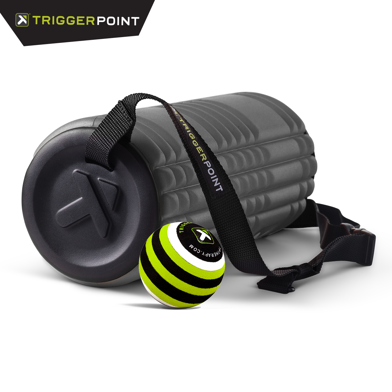 TGP - Mobility Pack โฟมโรลเลอร์ และ ลูกบอลนวด พร้อมสายสะพาย | Lazada.co.th