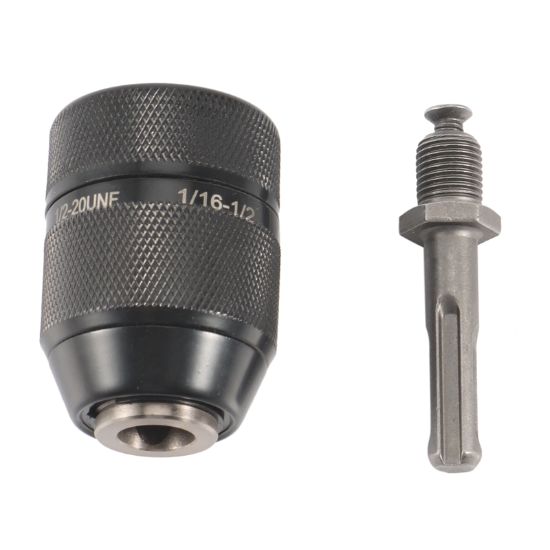 1/2-20UNF 1.5-13mm Keyless Metal Drill Chuck Quick Change Adapter ...
