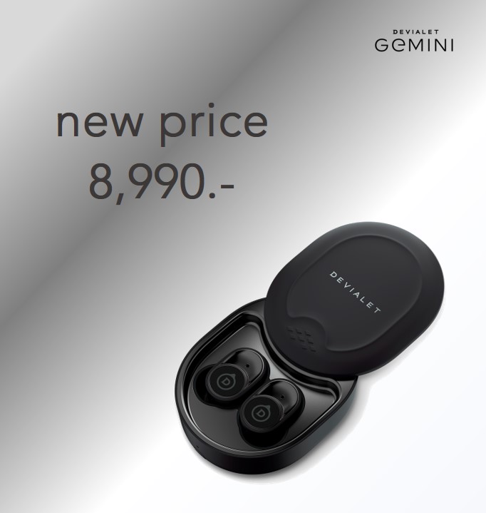 DEVIALET GEMINI TRUE WIRELESS EARBUDS - DEVIALET by Deco 2000 - ThaiPick