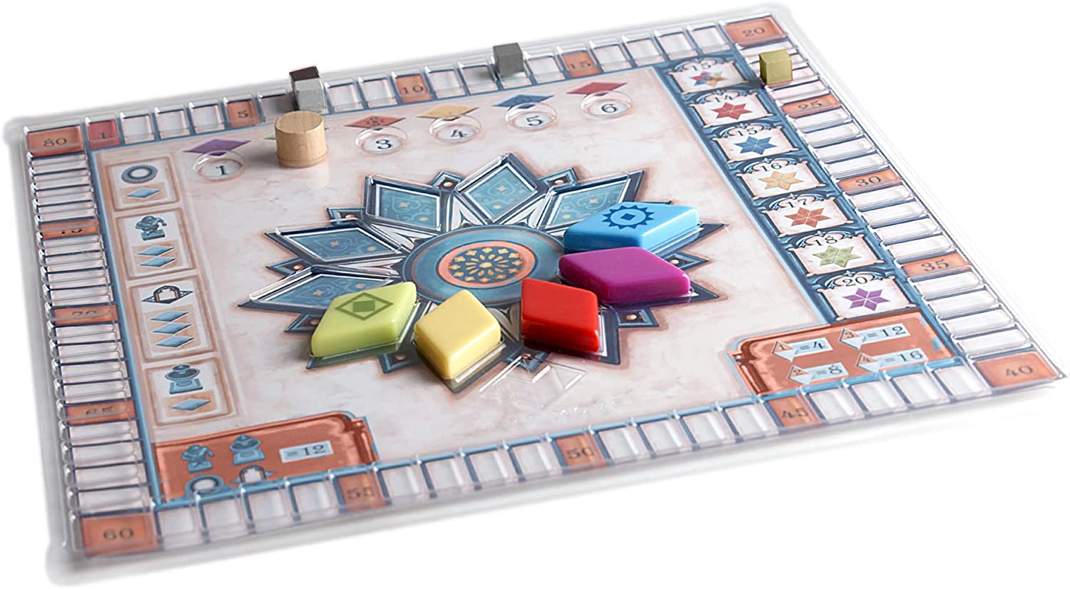 Fun Dice Azul Summer Pavilion Glazed Pavilion Expansion Board Game ...