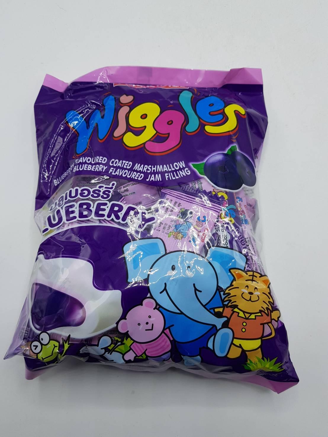 ส่งด่วน! วิกเกิ้ลส์ มาร์ชแมลโลเคลือบช็อคโกแลต สอดไส้แยมสตรอเบอร์รี่ 6 ...