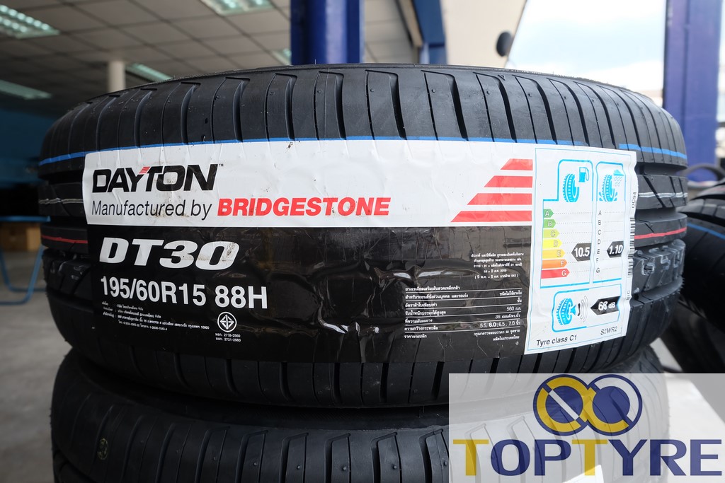 195 /60 R15 DAYTON รุ่น DT30 ยางใหม่ปี 22 จำนวน4เส้น แถมจุ๊บลม จัดส่งฟรี - Toptyre91 - ThaiPick