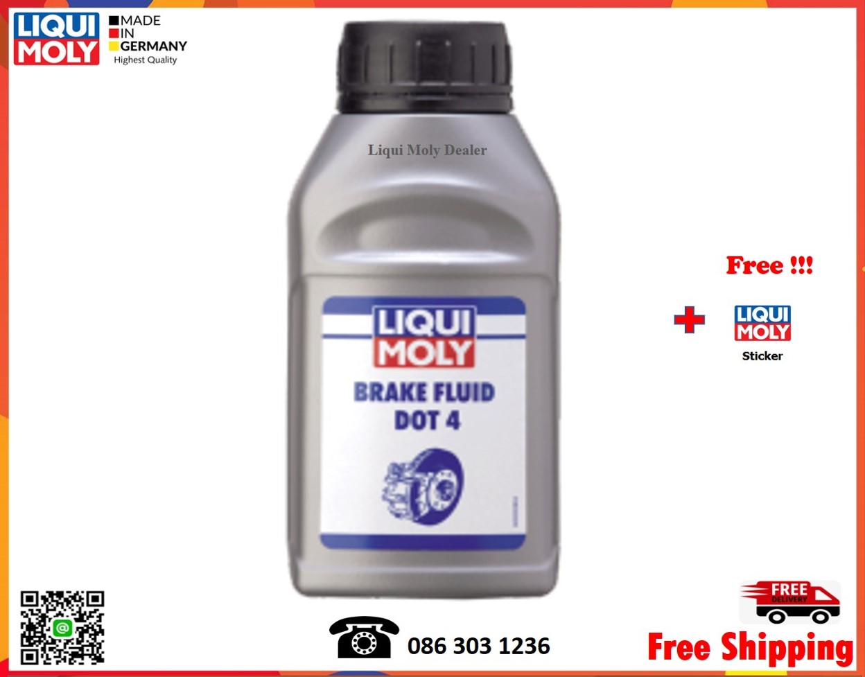 Liqui Moly น้ำมันเบรก Brake Fluid DOT 4 250 ml., 500 ml., 1L. | Lazada ...