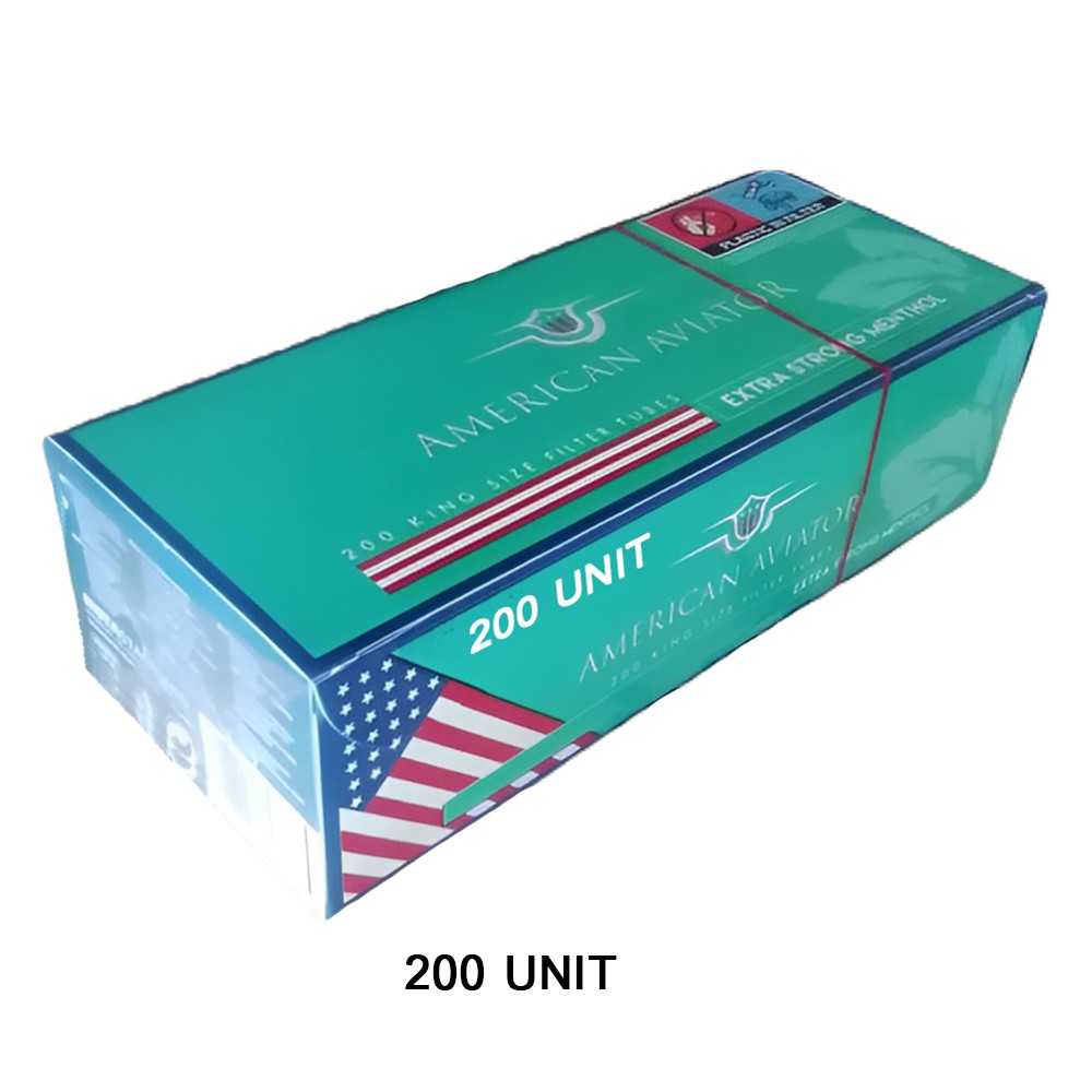 AMERICAN AVIATOR(AA) 200 UNIT /(AA) King SIZE /(AA) EXTRA STRONG ...