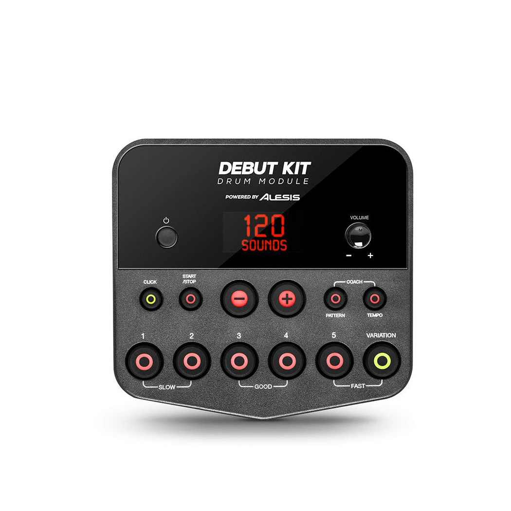 Alesis Debut Kit กลองไฟฟ้าครบชุดสำหรับผู้เริ่มต้น หนังมุ้งให้ความสมจริง 10 Drum kits 120 Sounds ...