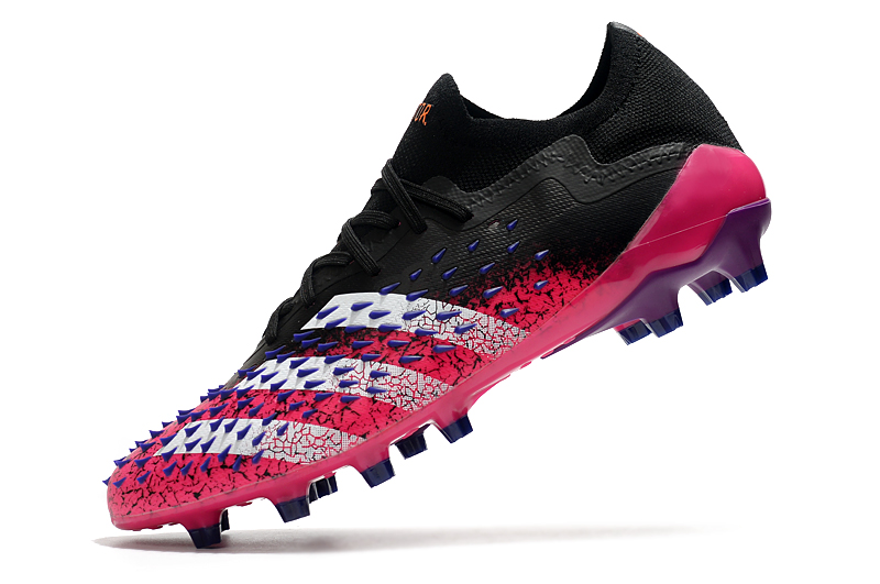ของแท้ Adidas farder pans สีดำถักเต็มรูปแบบกันน้ำต่ำตัดรองเท้าฟุตบอล ...
