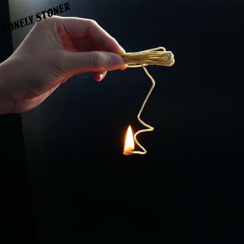 2 Meters Natural Wick String 200CM Length Rope Wax Candle Wicks Beeswax ...