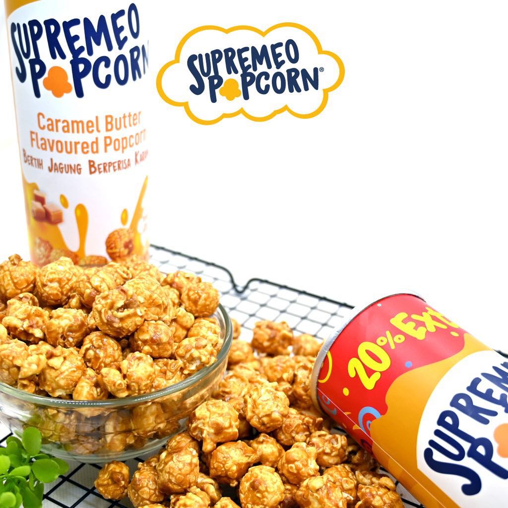 Supreme Popcorn Caramel / Chocolate / Salted egg (ซุปเปอร์มีโอ ป๊อปคอร ...
