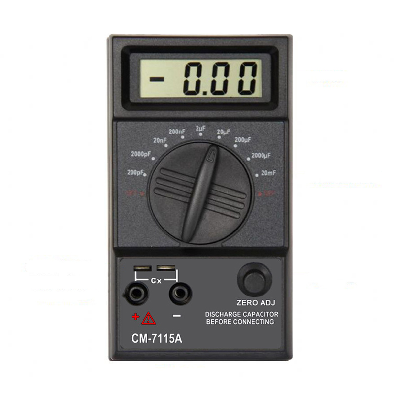CM7115A Capacitance Meter Digital Multimeter LCD Display Measurement ...