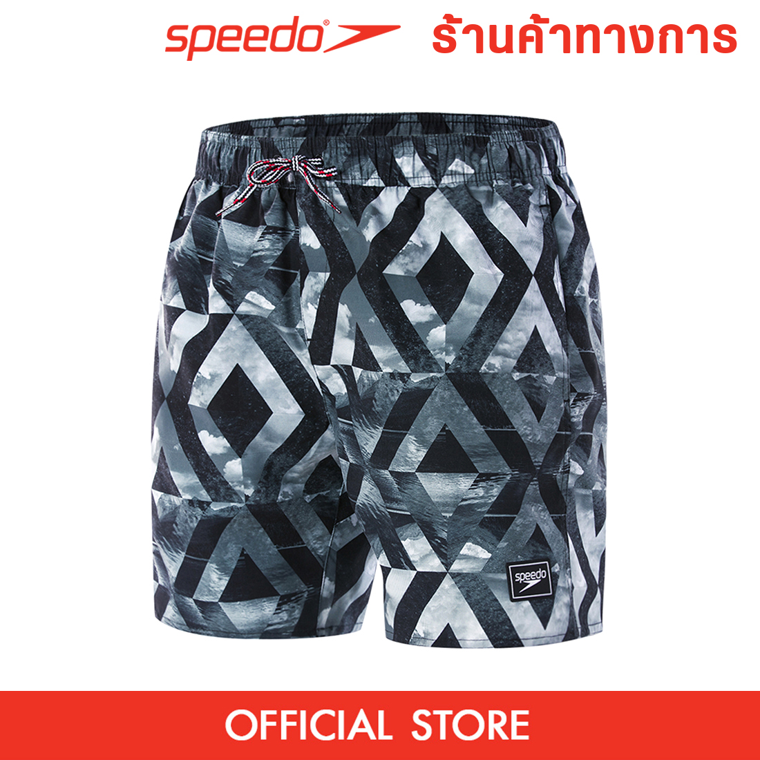 SPEEDO Printed Short Sleeve เสื้อรัชการ์ดผู้ชาย - Speedo Official ...