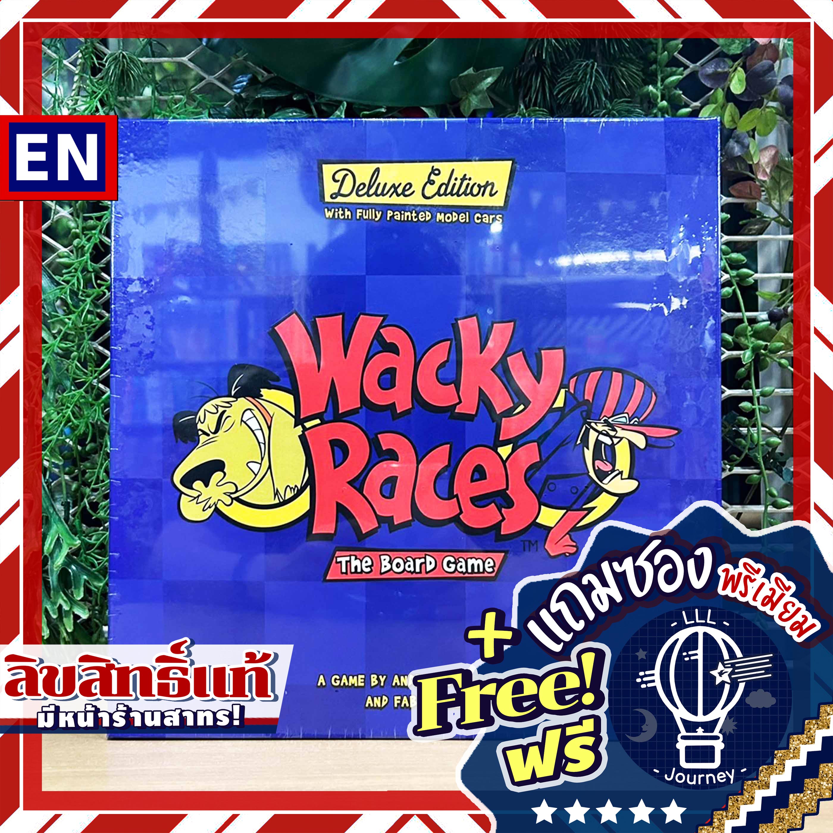 Wacky Races The Board Game Deluxe Edition แถมซองพรีเมียมฟรี [CMON EXPO ...