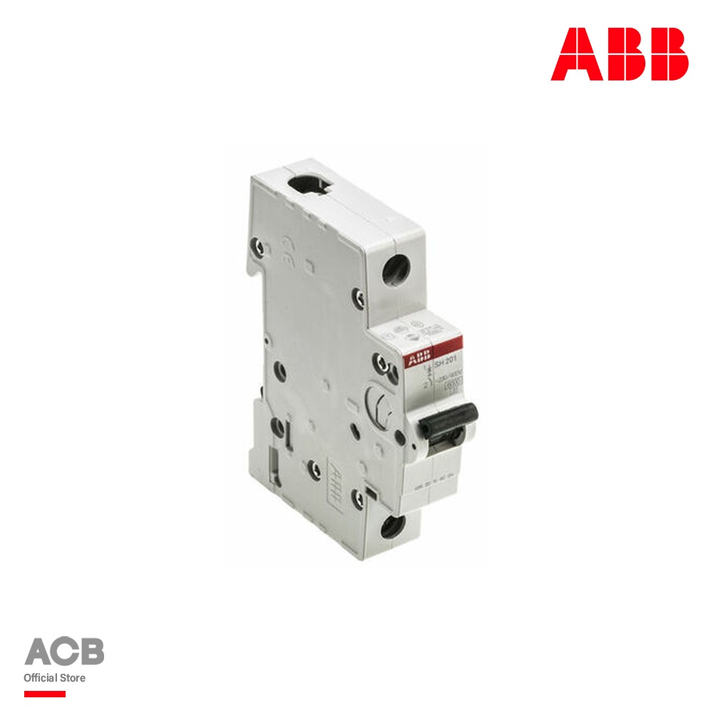โปรโมชั่น ABB - SH201-C50 - ลูกย่อยเซอร์กิตเบรกเกอร์ 50 แอมป์ 1 โพล 6kA, ABB System M Pro 50A ...