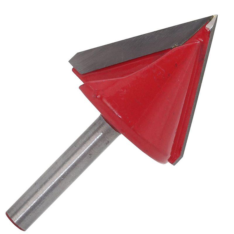 6Mm V Bit,Cnc Solid Carbide End Mill,Tungsten Steel Woodworking Milling ...