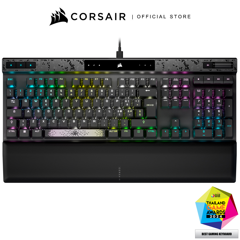 CORSAIR KEYBOARD K70 MAX RGB Magnetic-Mechanical Gaming Keyboard ...