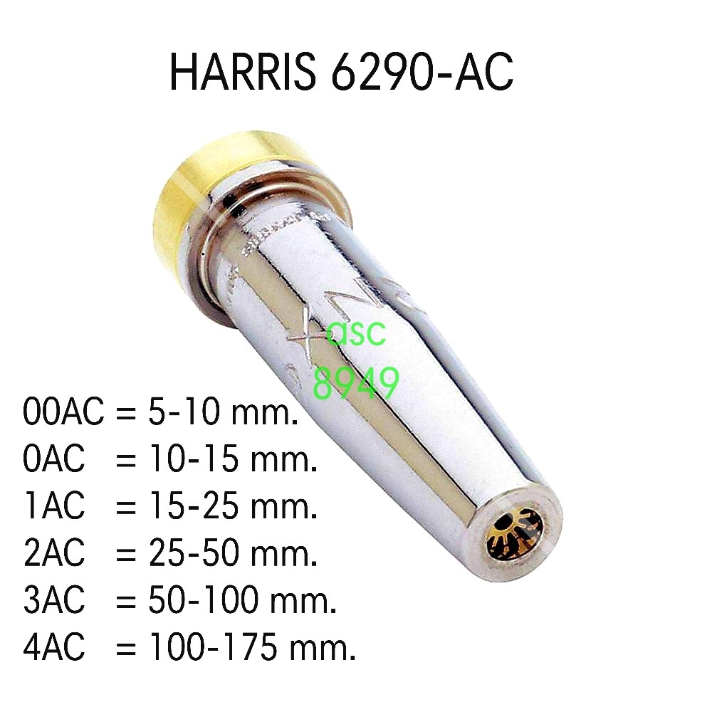 หัวตัดแก๊ส AC/นมหนูตัดแก๊ส AC HARRIS 6290-AC | Lazada.co.th