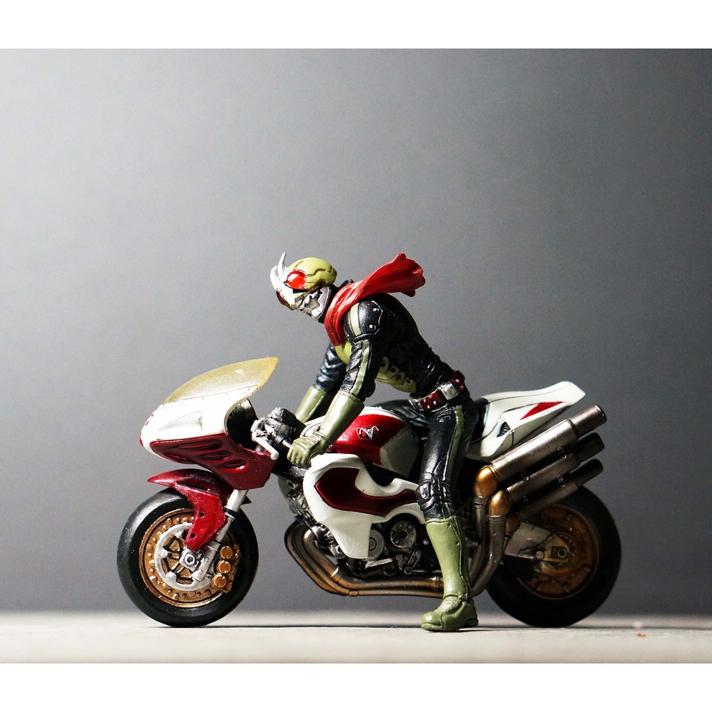 Bandai V2 New Cyclone Bike sic takumi damashii kamen rider masked rider ...