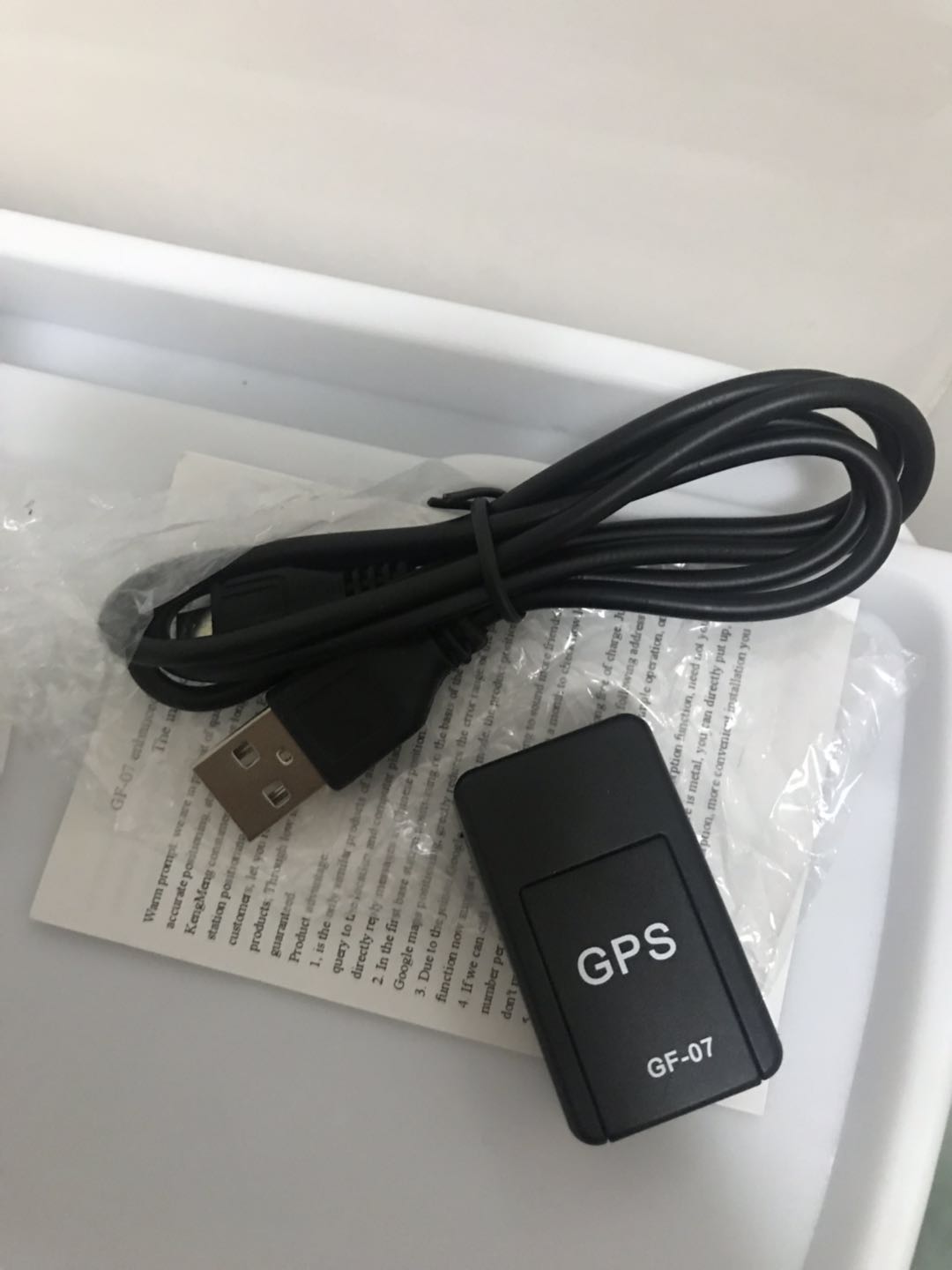 GF-07 GPS ติดตามรถ Locator ติดตามดาวเทียมที่บันทึได้ เครื่องดักฟัง จีพีเอสนำทาง สำหรับรถเก๋ง ...