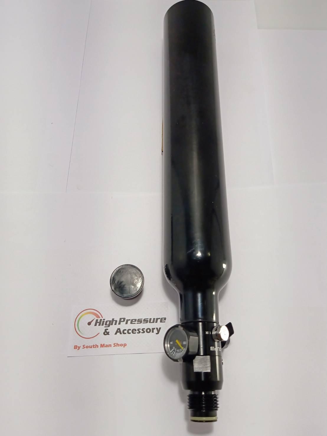 0.38 Liter Aluminum Tank Air Bottle With 4500 PSI Regulator For ...