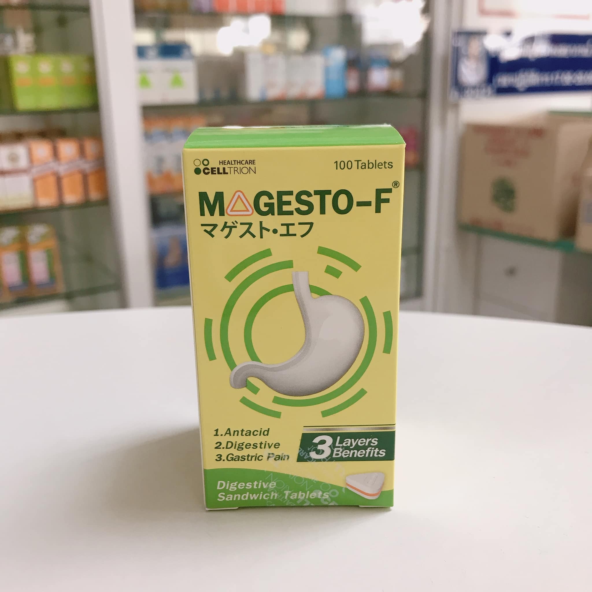 Magesto-f มาเจสโต้-เอฟ 100 เม็ด สามเหลี่ยม - RISEYOURHAND - ThaiPick