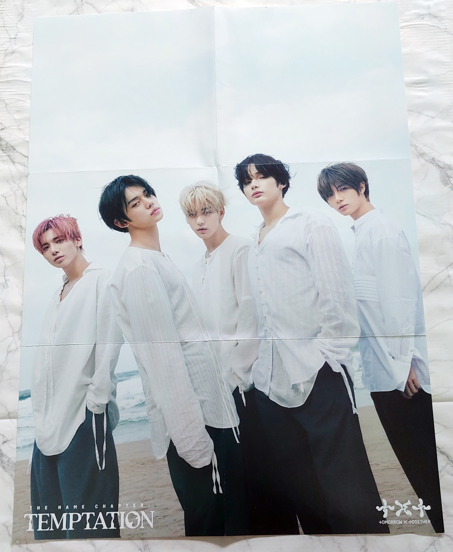 โปสเตอร์ พับ จาก CD อัลบั้ม TXT - THE NAME CHAPTER : TEMPTATION Album ...