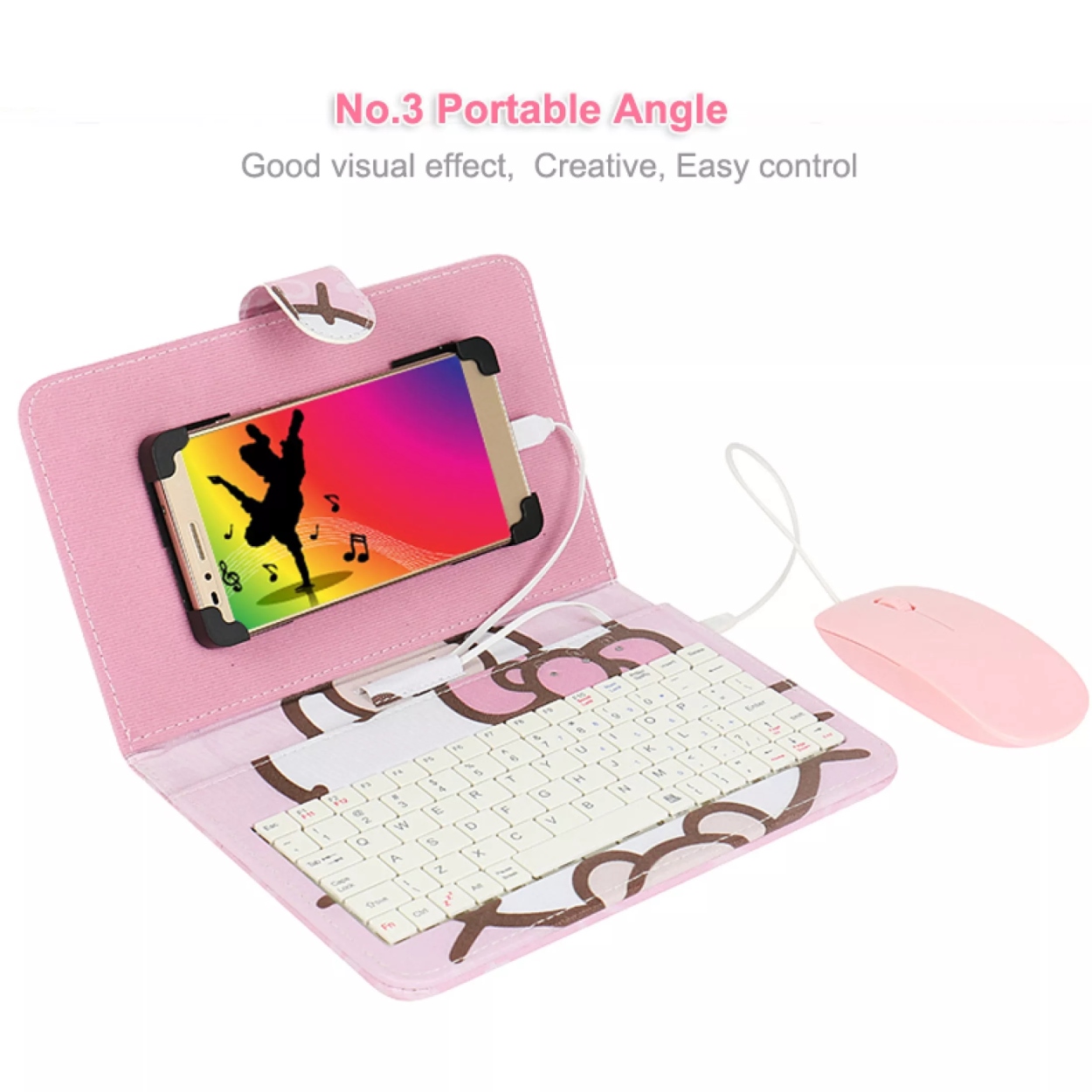 Keyboard and Mouse for Cellphone Mini Keyboard for Micro OTG Android ...