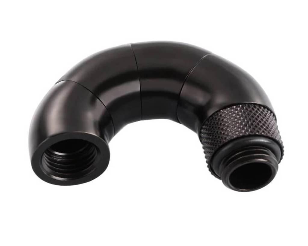 Bykski G1/4 Male to Female 180 Degree Triple Rotary Elbow Fitting ...