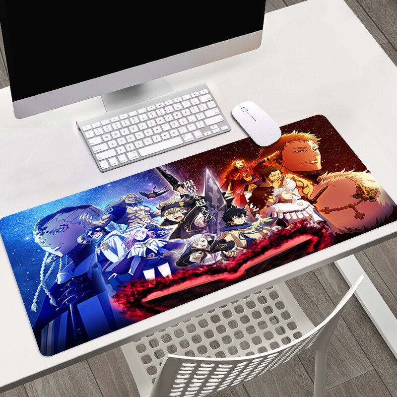 Black Clover Anime Computer Mouse Pad Gaming MousePad Large Mouse pad ...