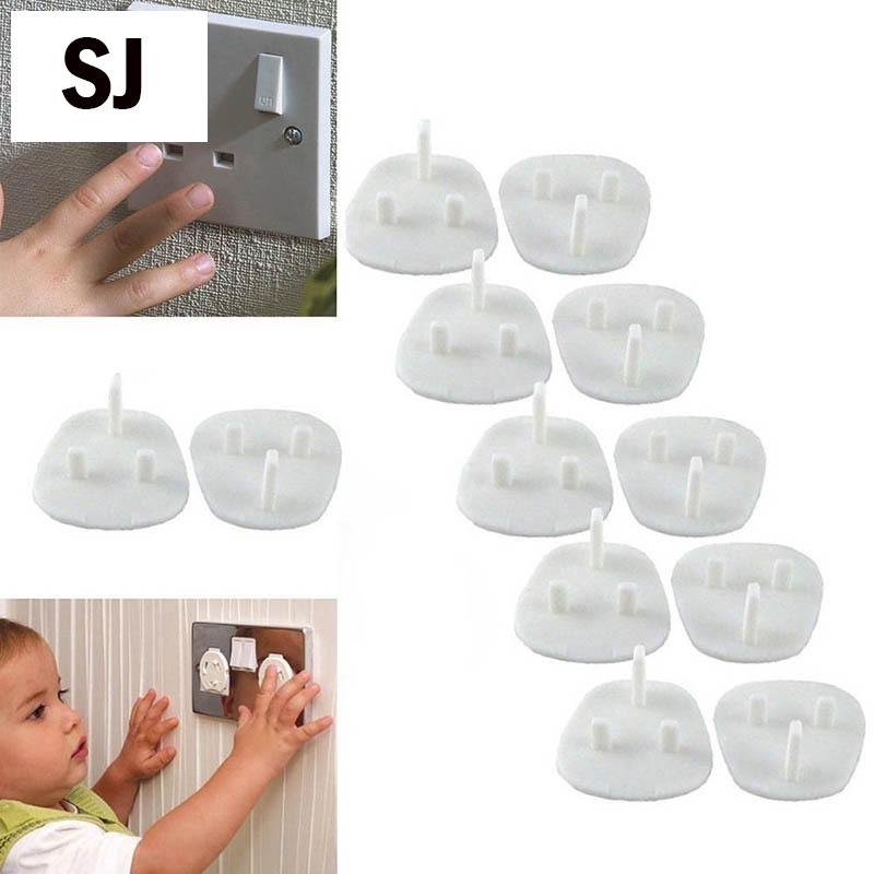 12/24/48pcs Plug Socket Covers Babies Kids Safety Protector for UK 3 ...