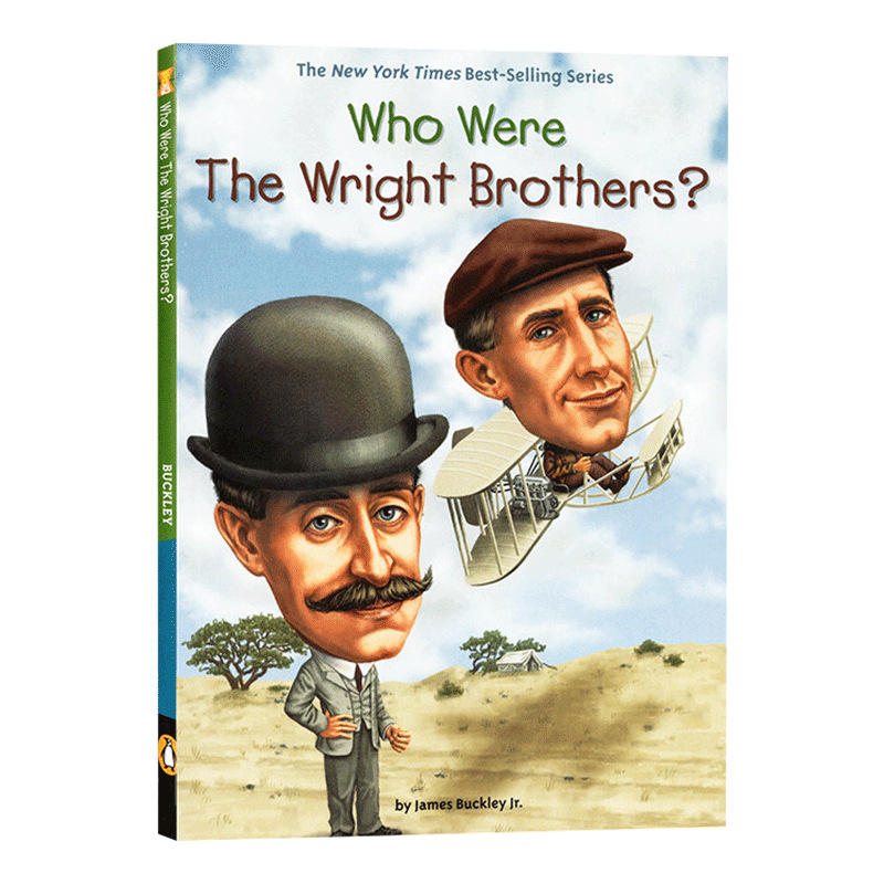 หนังสือต้นฉบับภาษาอังกฤษ Who Were The Wright Brothers? พี่น้องตระกูลไรท ...