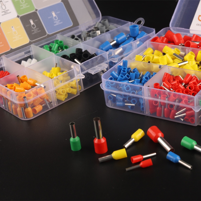 Boxed Ve Series Insulated Terminal Block Cord End Crimping Sleeve ...