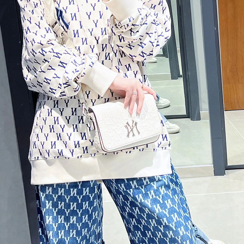 2022 new กระเป๋า MLB shoulder bag แท้ camera crossbody bags NY UNISEX ...