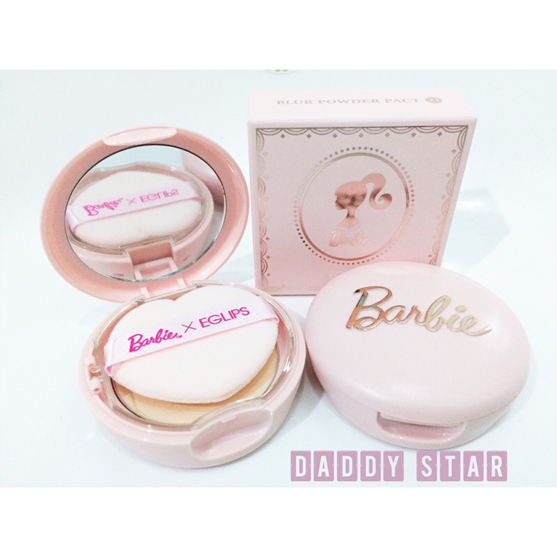 ღแถมมาส์กหน้า89฿(Limited Edition) Eglips x Barbie Blur Powder 9g. แป้ง ...