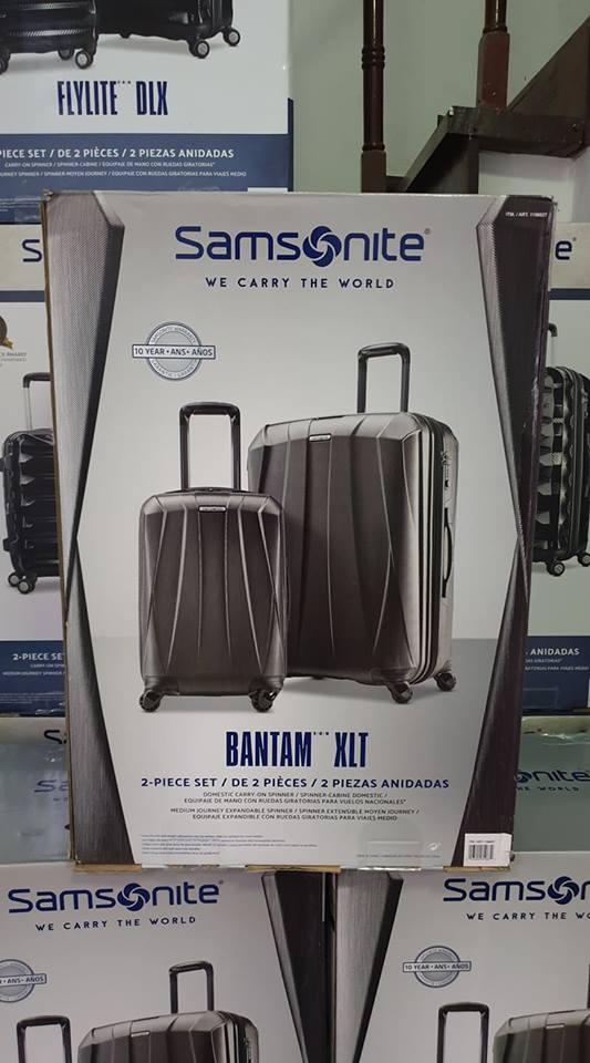 เซตกระเป๋าเดินทาง Samsonite Bantam XLT 2-piece Travel Suitcase Luggage ...